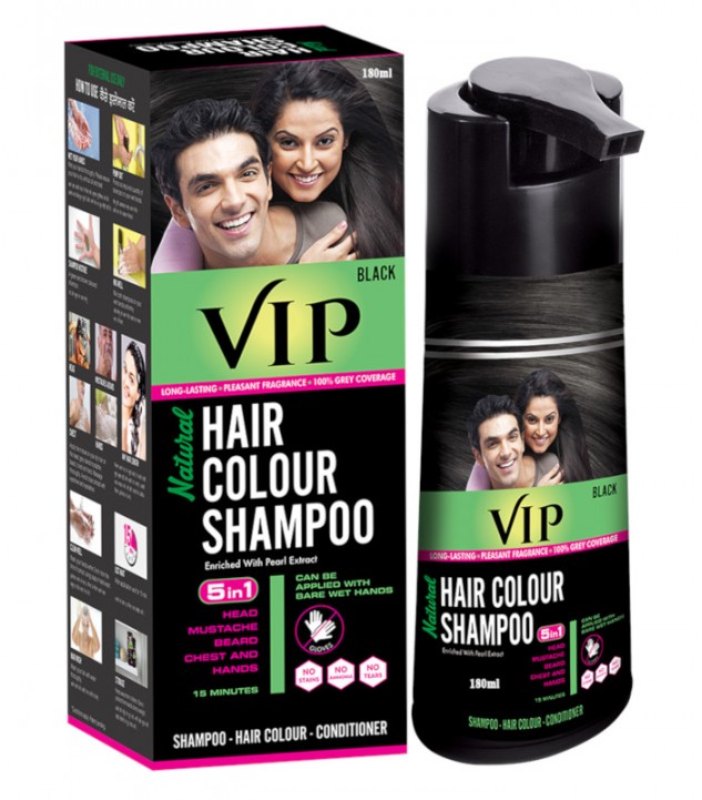VIP Hair Colour Shampoo 180ml